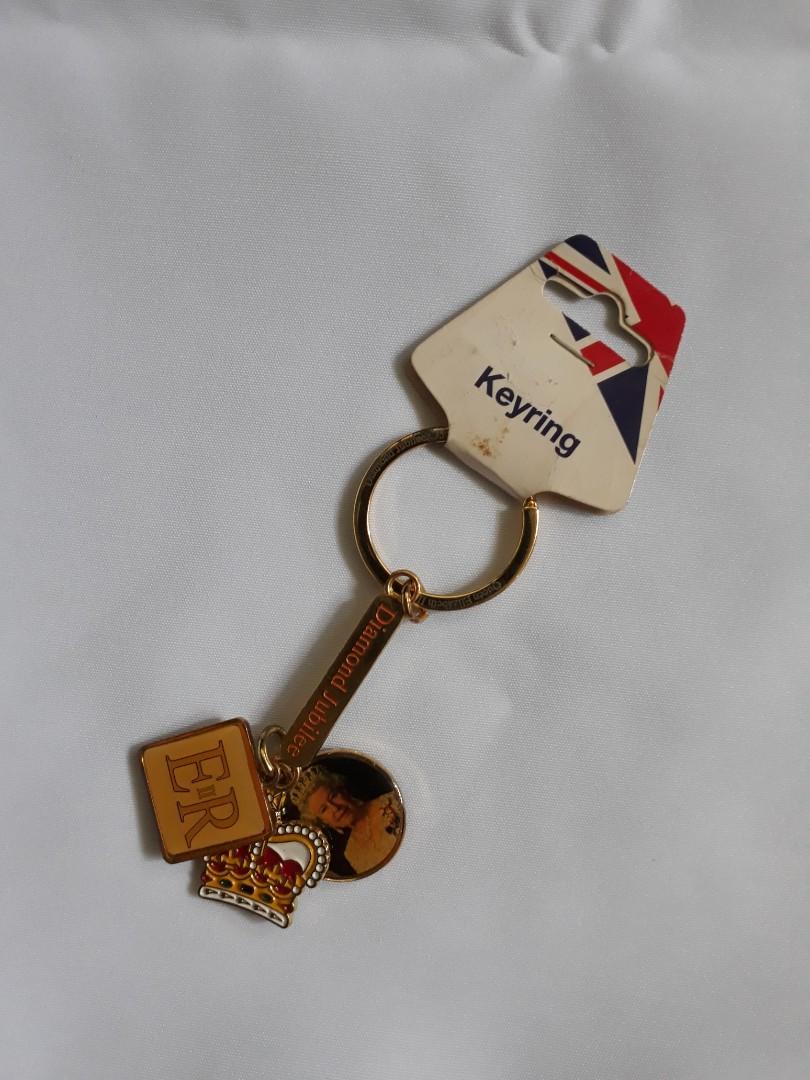 Queen Elizabeth II's Commemorative Diamond Jubilee Keychain, Women's ...