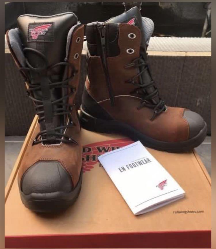Redwing 3229 baru size 43, Fesyen Pria, Sepatu , Sepatu Boot di Carousell