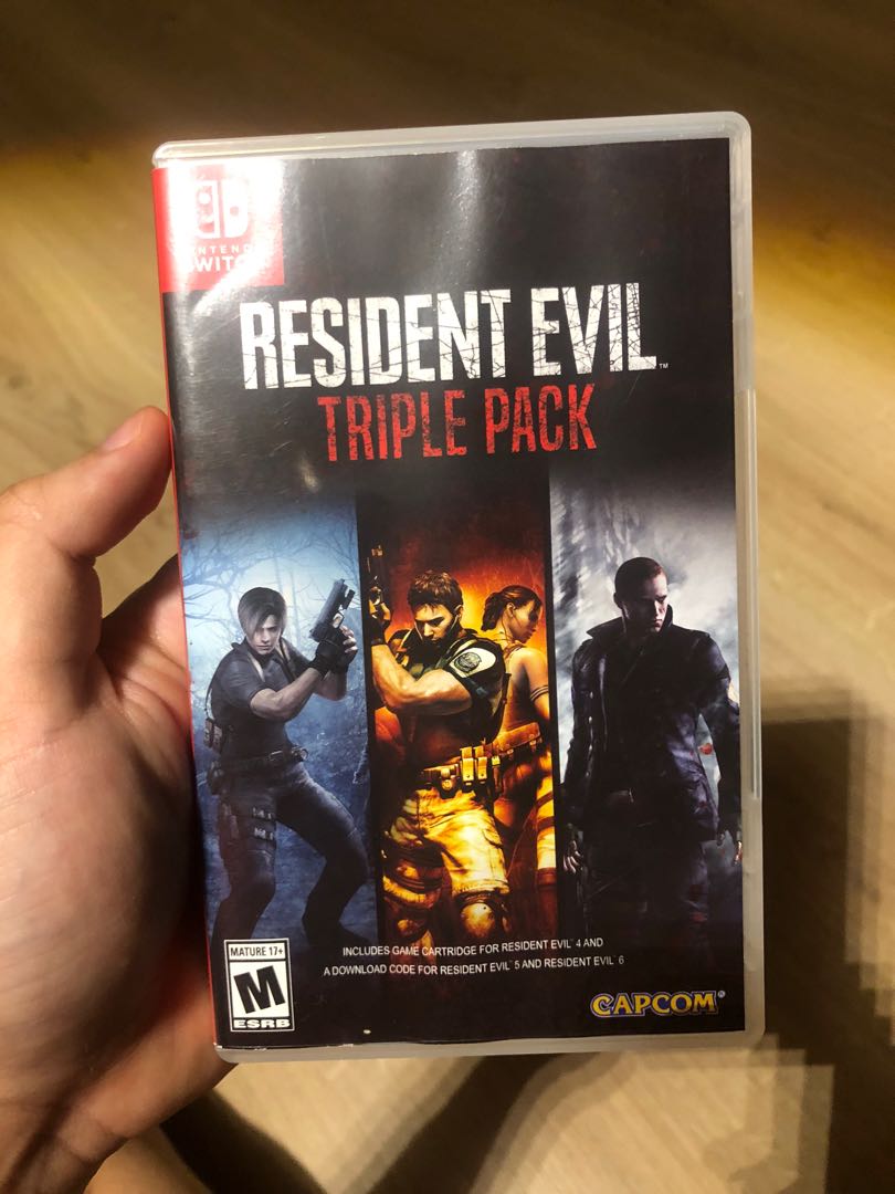 Resident Evil Triple Pack, Video Gaming, Video Games, PlayStation on ...