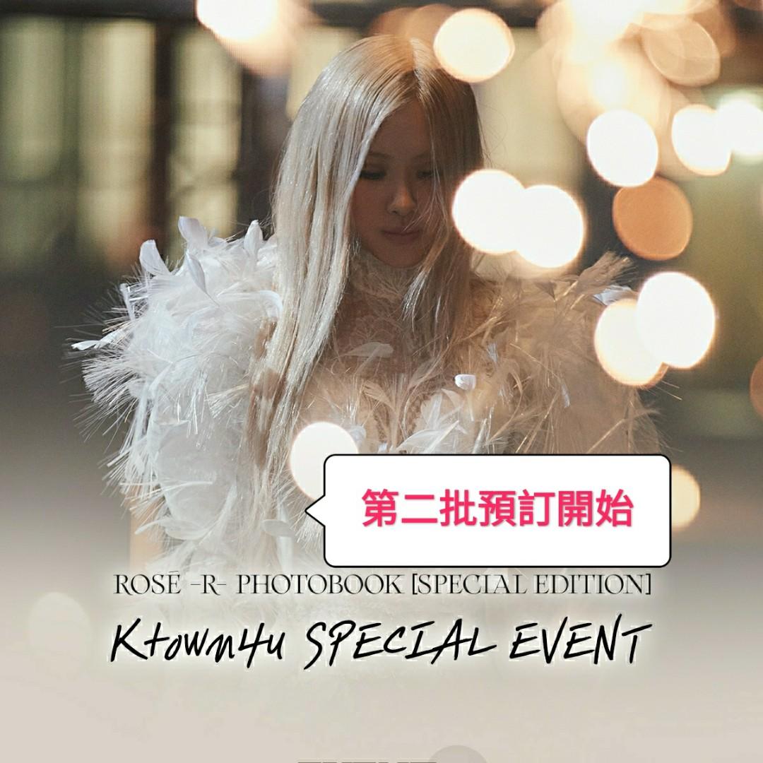 [預訂]Rosé - Photobook [Special Edition] * BLACKPINK Rose -R- solo 首個個人相簿, 興趣及遊戲, 收藏品及紀念品, 韓流 ...