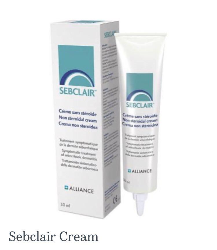 SEBCLAIR CREAM 施必麗 乳膏 潤膚膏30ML 脂漏性皮膚 bb頭泥膏, 美容＆個人護理, 健康及美容 - 皮膚護理, 面部 ...