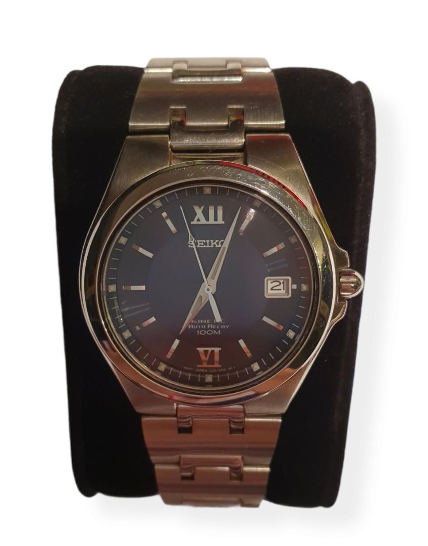 Seiko Kinetic Auto Relay Men's Watch, Men's Fashion, Watches ...