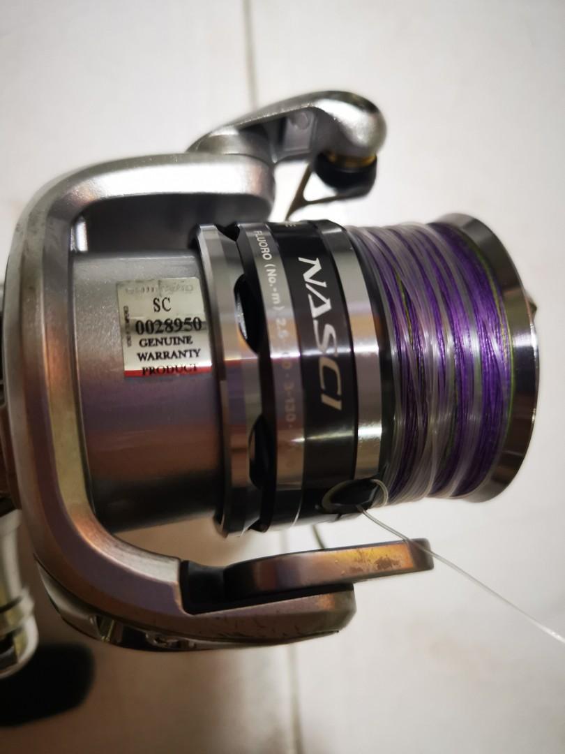 SHIMANO NASCI C3000 (ARC SPOOL), Sports Equipment, Fishing on Carousell