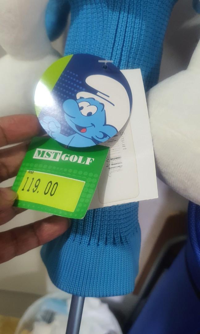 SMURFS Golf Headcover, Sports, Sports & Games Equipment on Carousell