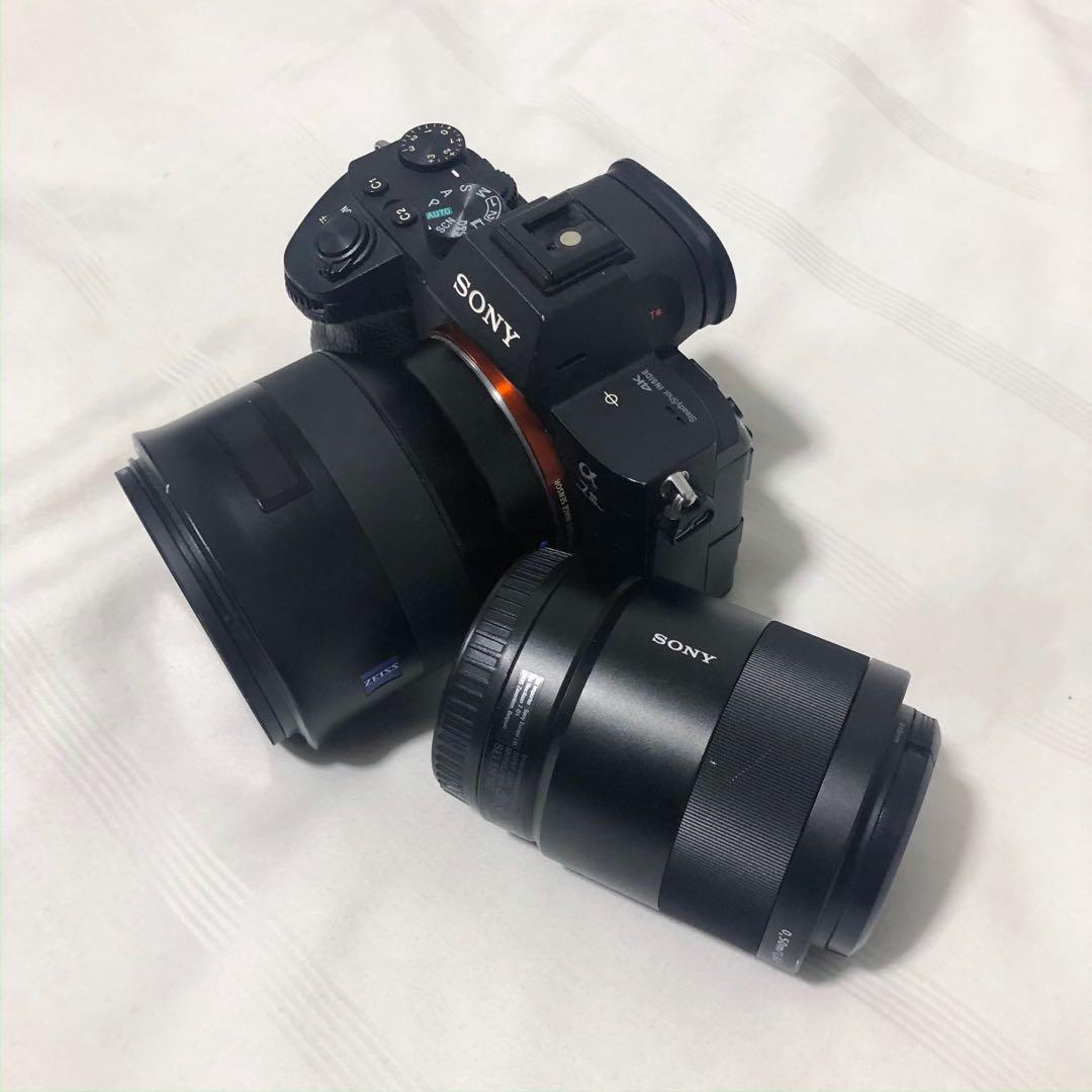 Sony a73 Bundle! (With 25mm Zeiss F2.0 + 55mm Sony F1.8), Photography ...