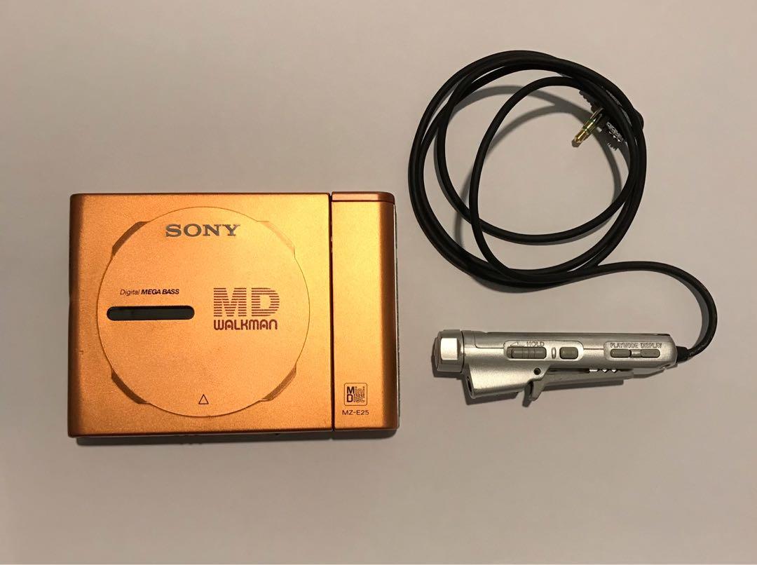 Sony Minidisc Walkman Rose Gold, Audio, Portable Music Players on Carousell