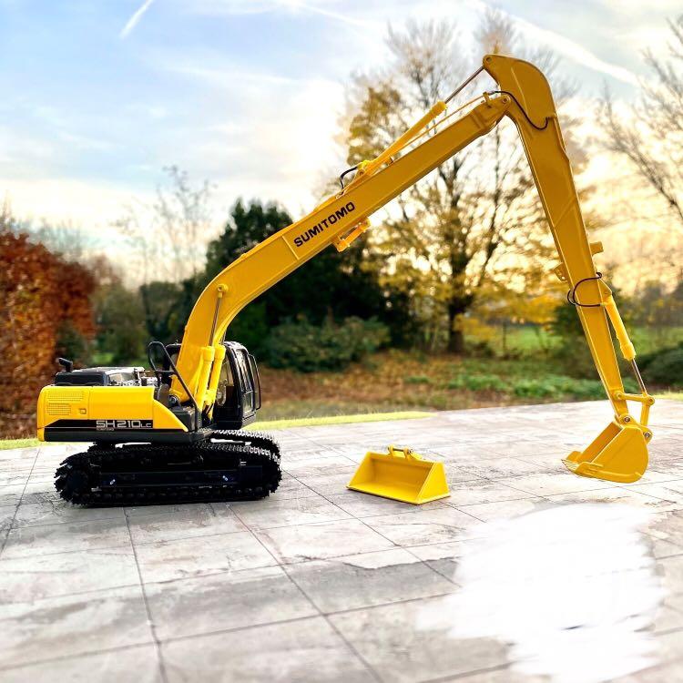 Sumitomo SH210 long reach 1/50 construction diecast scale model ...