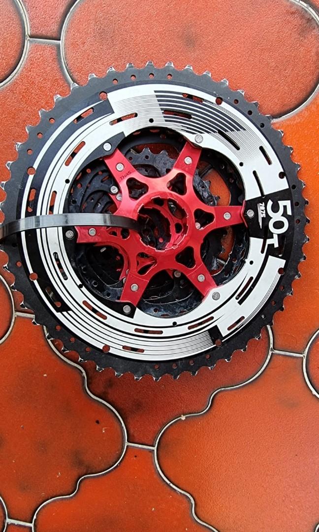 SUNRACE CSMX8 EA5 Fluid Drive Plus 11 speed 11T-50T wide ratio MTB ...