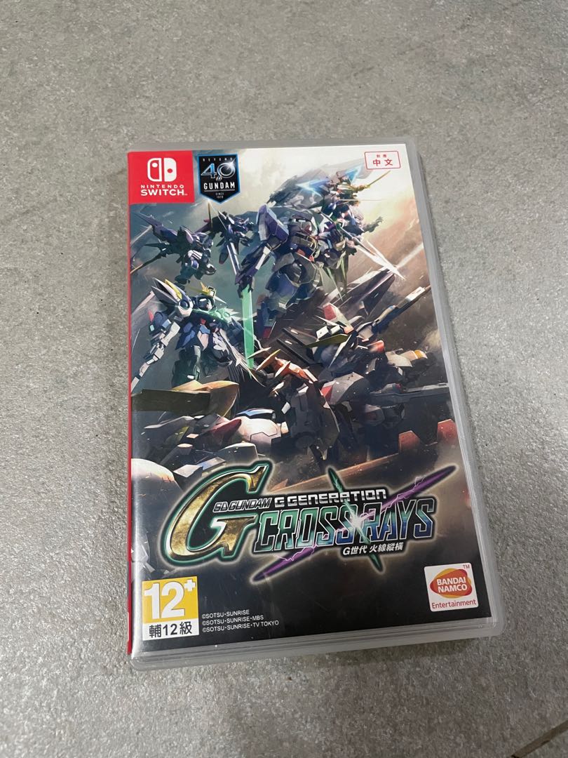 switch 高達 g世代 火線縱橫, 電子遊戲, 電子遊戲, Nintendo 任天堂 - Carousell