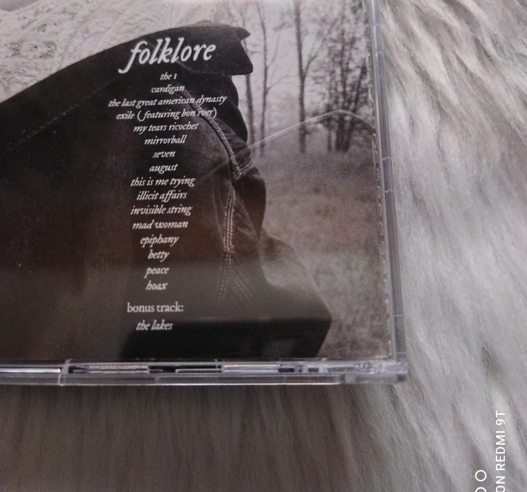 Taylor Swift Folklore Clean Version, Hobbies & Toys, Music & Media, CDs ...