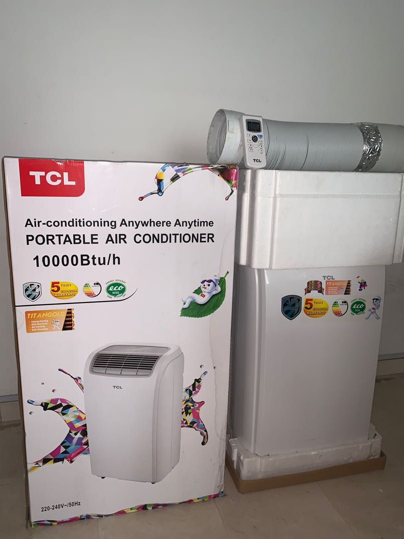 TCL - Portable Air Conditioner, TAC-10CPA/HNG, TV & Home Appliances ...