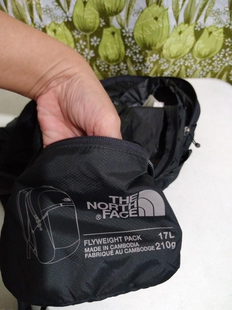 The North Face Packable Backpack, Women's Fashion, Bags & Wallets ...