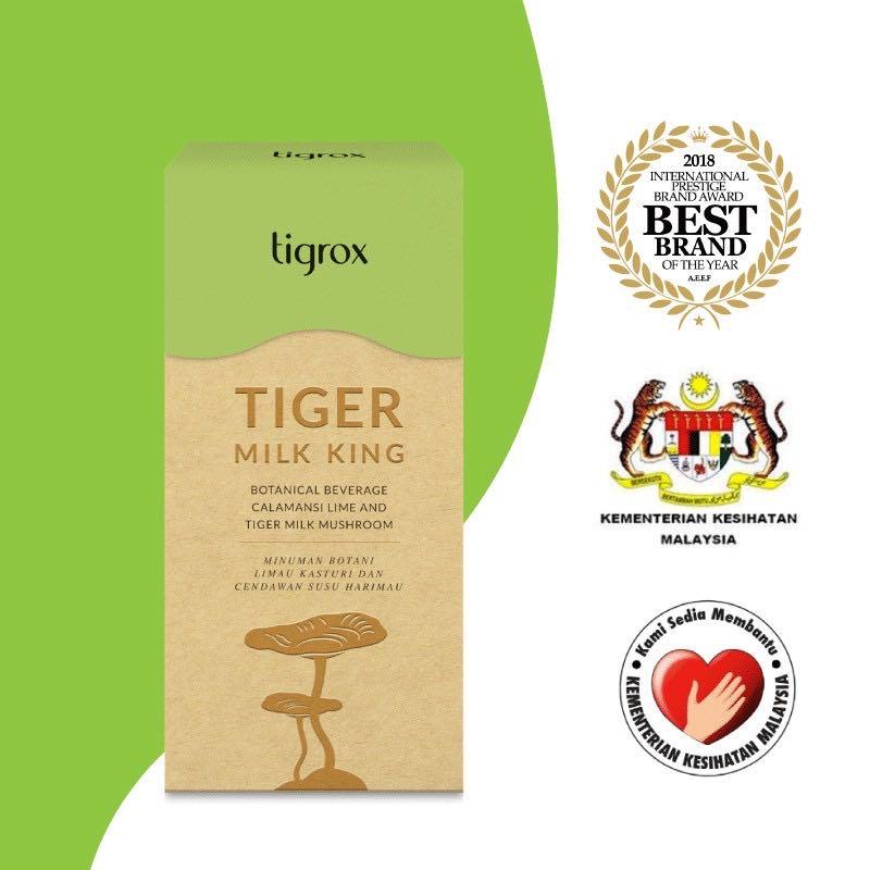 Tigrox Tiger Milk King Original 100%, Food & Drinks, Packaged & Instant ...