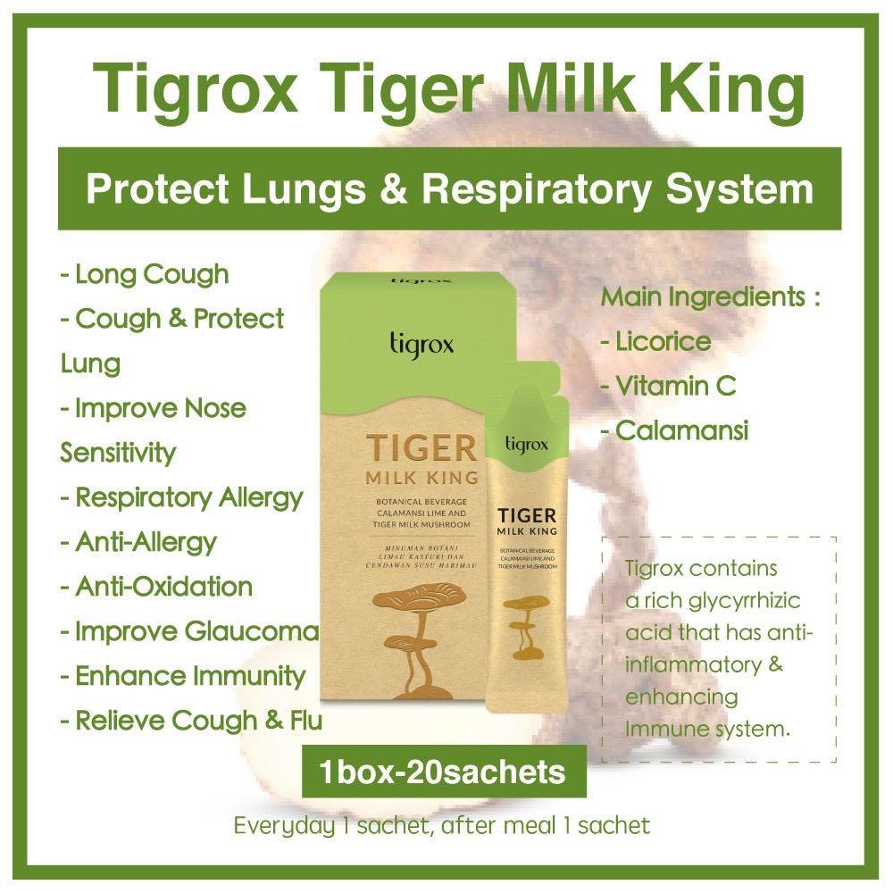 Tigrox Tiger Milk King Original 100%, Food & Drinks, Packaged & Instant ...