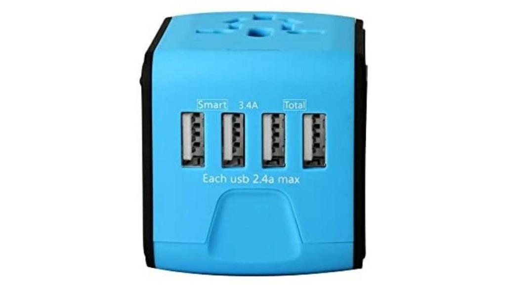 Travel Adapter Outlet Charger International Travel Power Adapter 3.4A ...