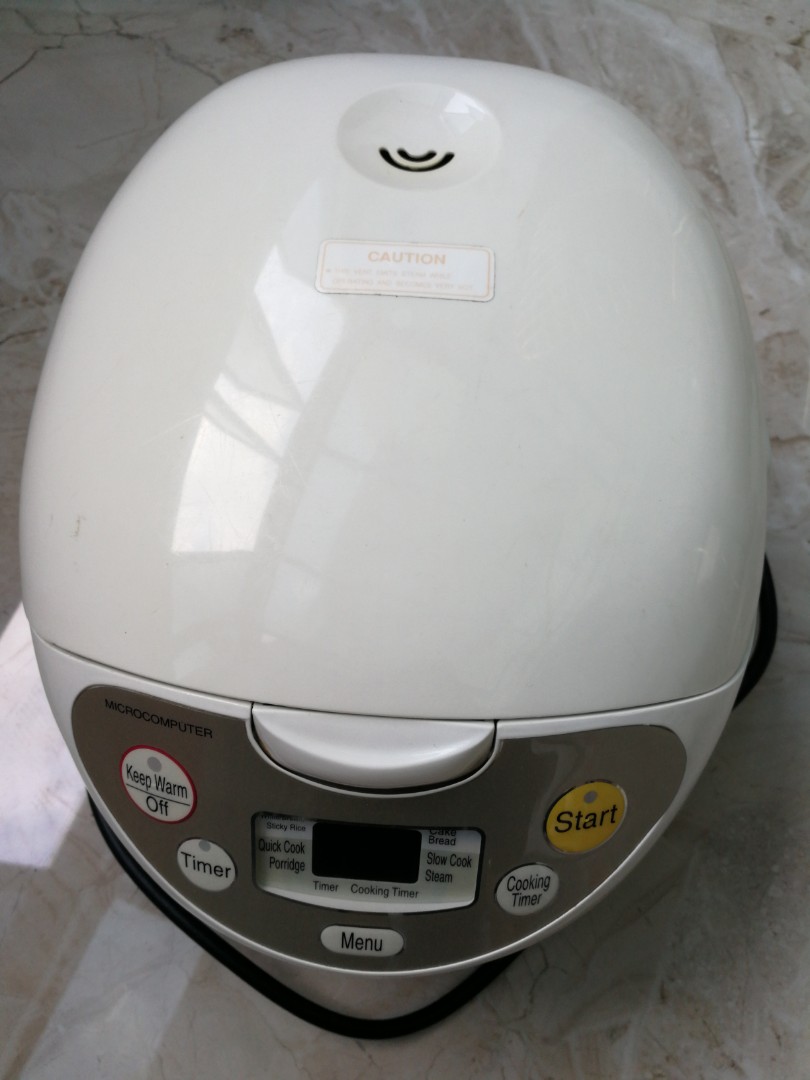 USED PANASONIC RICE COOKER 1.5L, TV & Home Appliances, Kitchen ...