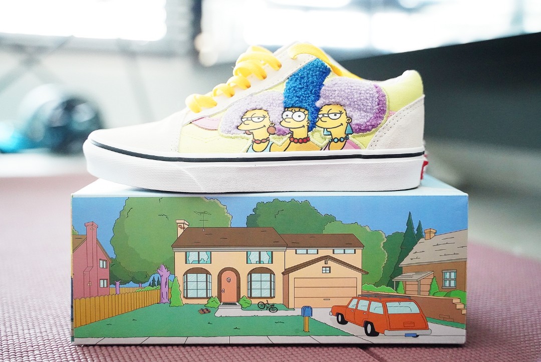 Vans X Simpsons Women's US 6.5, Women's Fashion, Footwear, Sneakers on ...