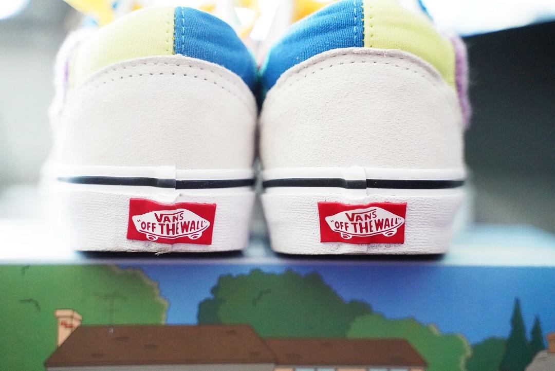 Vans X Simpsons Women's US 6.5, Women's Fashion, Footwear, Sneakers on ...