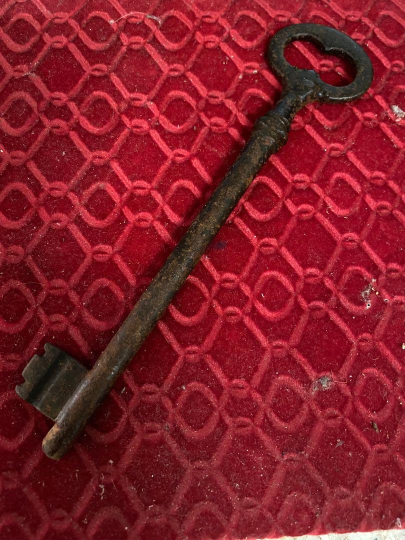 Victorian Wrought Iron Big Key. Circa 1870s, Hobbies & Toys ...