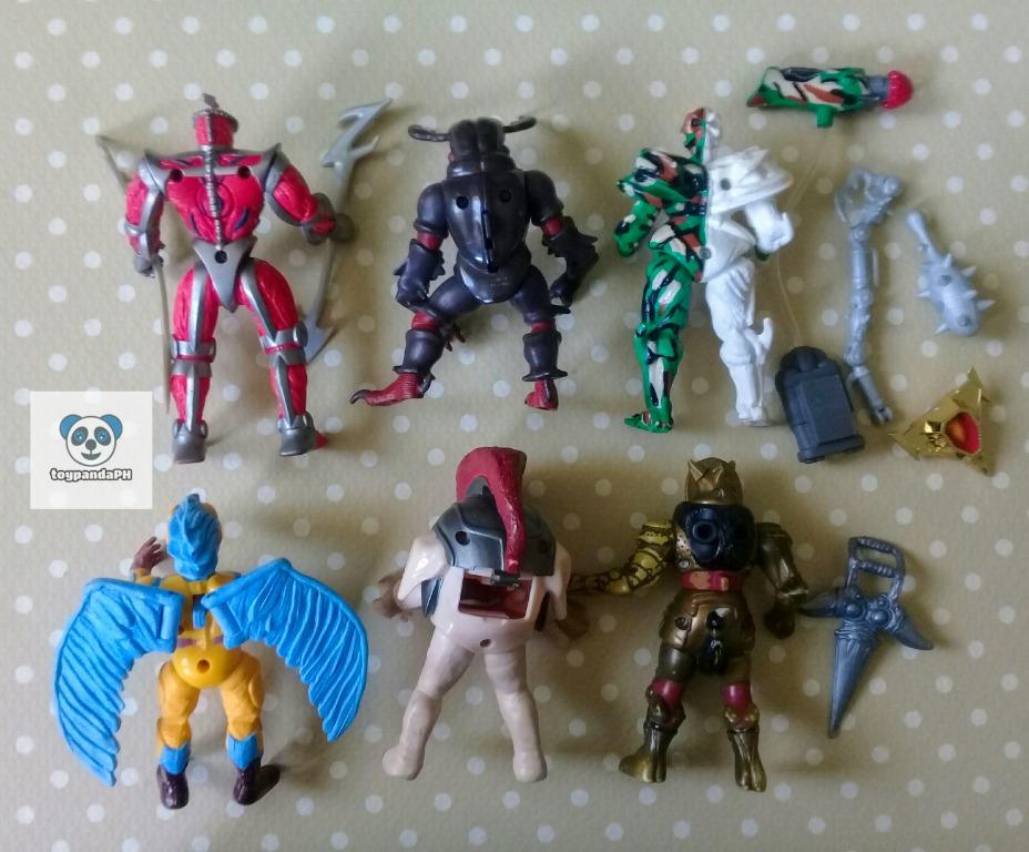 Vintage 90's Bandai Mighty Morphin Power Rangers Evil Space Aliens Set ...