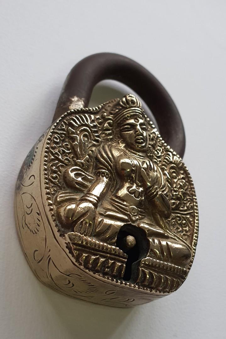 Vintage indian lock, Hobbies & Toys, Memorabilia & Collectibles ...