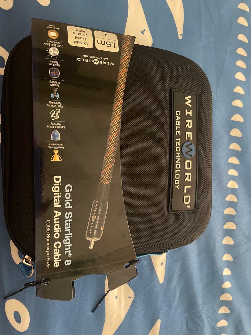 wireworld gold starlight 8 coaxial, Audio, Portable Audio Accessories ...