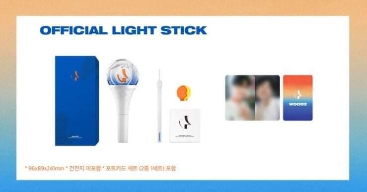WOODZ - OFFICIAL LIGHT STICK, Hobbies & Toys, Memorabilia ...