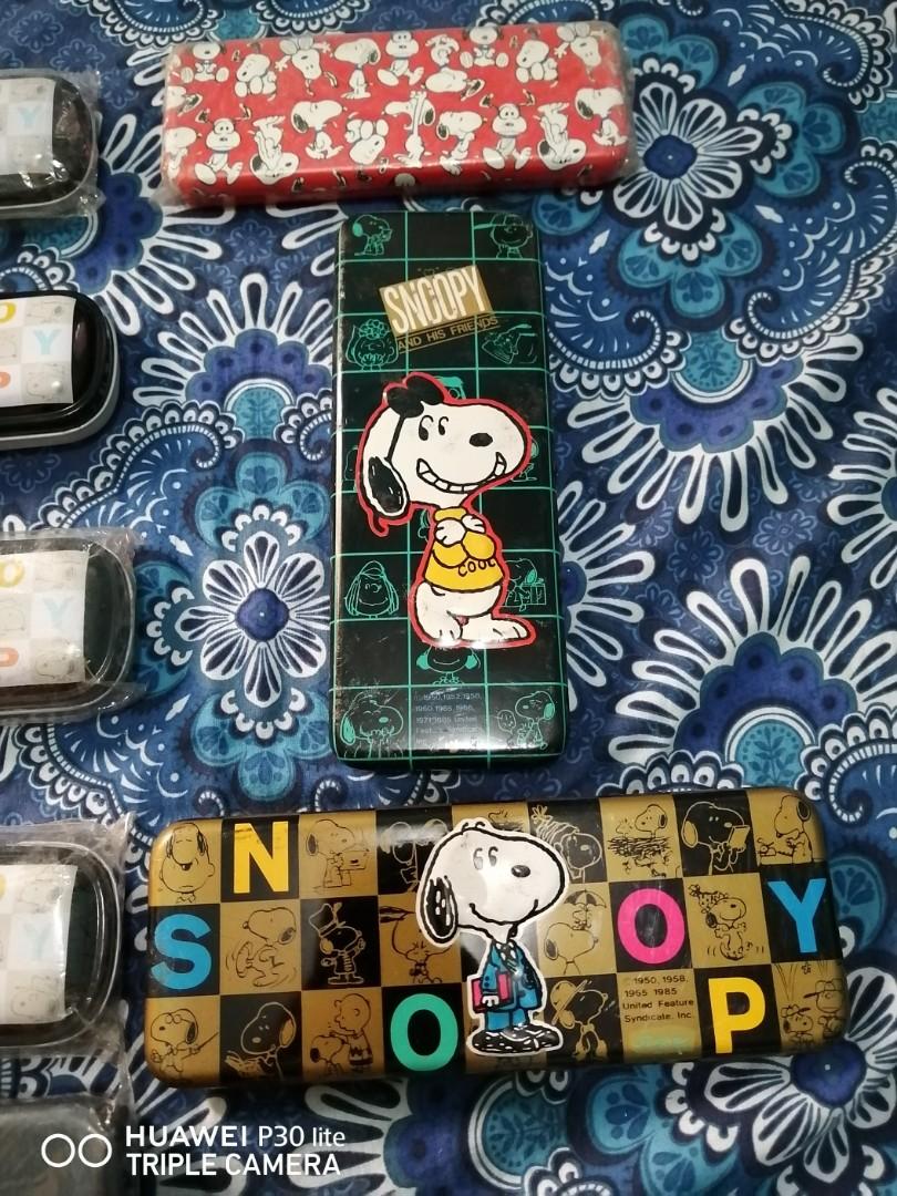 1958 and 1985 Peanuts Snoopy and Felix The Cat Tin Can, Hobbies & Toys ...