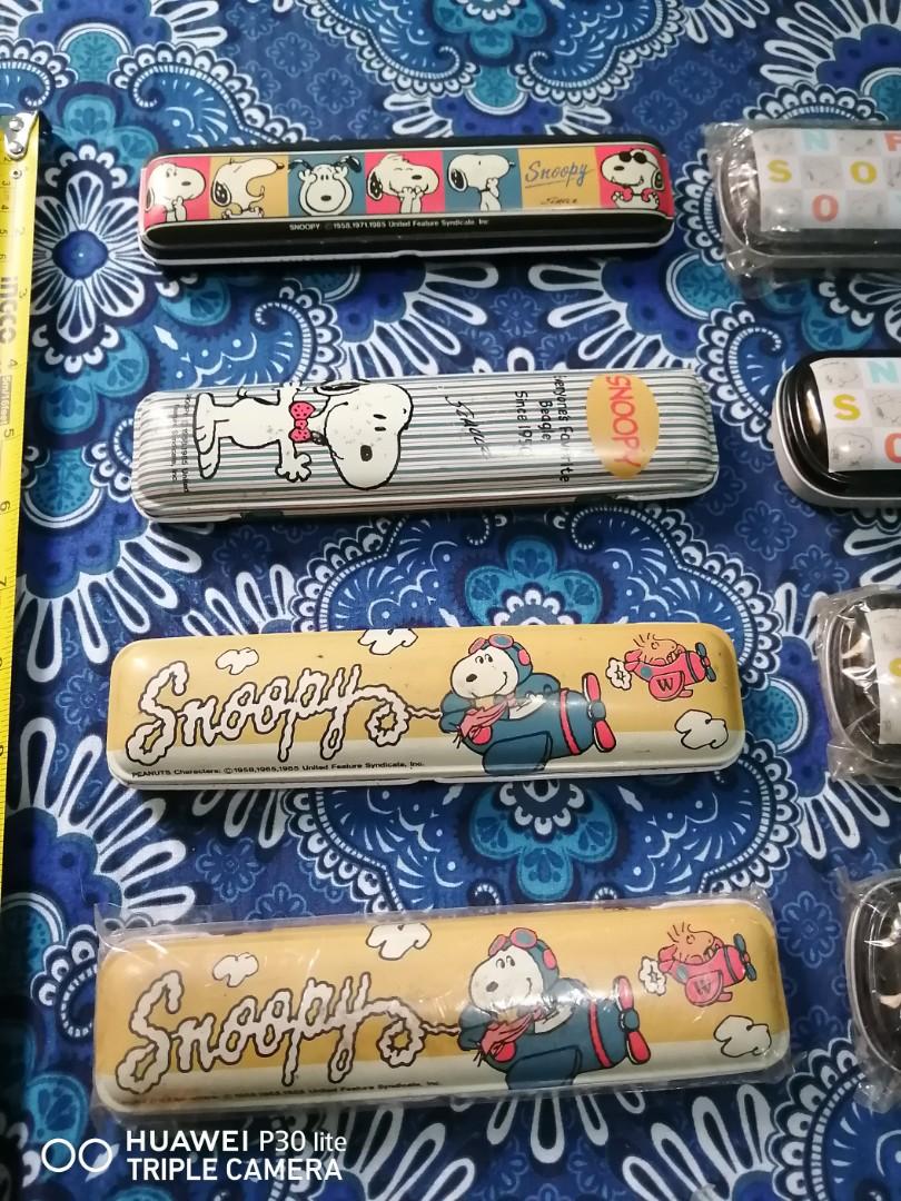 1958 and 1985 Peanuts Snoopy and Felix The Cat Tin Can, Hobbies & Toys ...