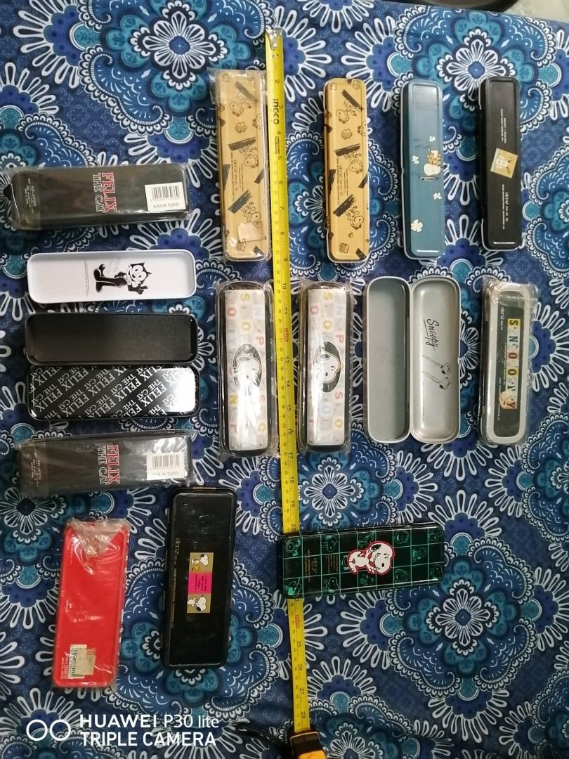 1958 and 1985 Peanuts Snoopy and Felix The Cat Tin Can, Hobbies & Toys ...