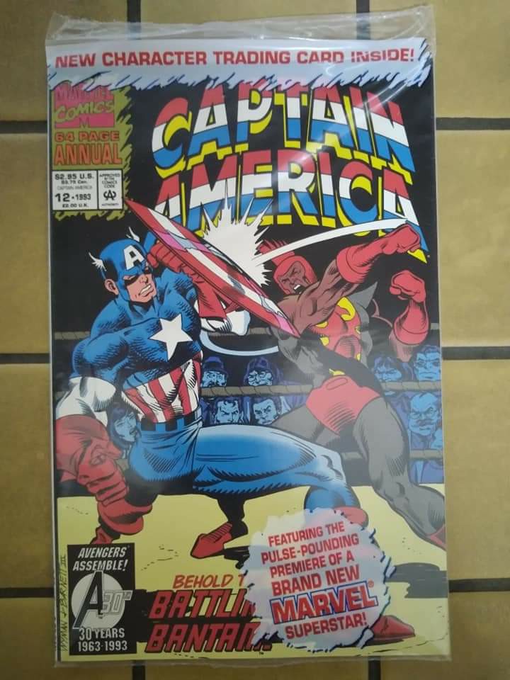 1st app Bantam - Superhuman, Ex-Boxer ( Captain America #Annual 12 ) M ...