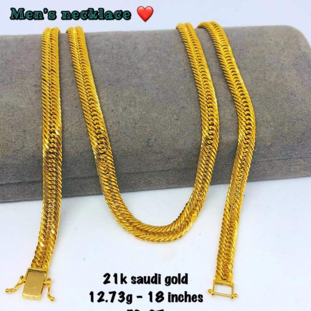 21K Saudi Gold Necklace, Women's Fashion, Jewelry & Organizers ...