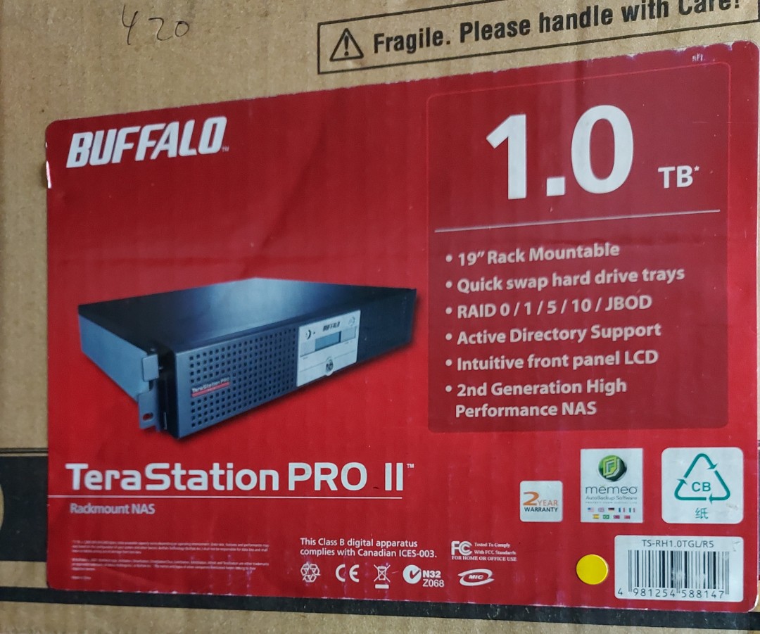 4 Bay Rackmount NAS, Computers & Tech, Parts & Accessories, Networking ...