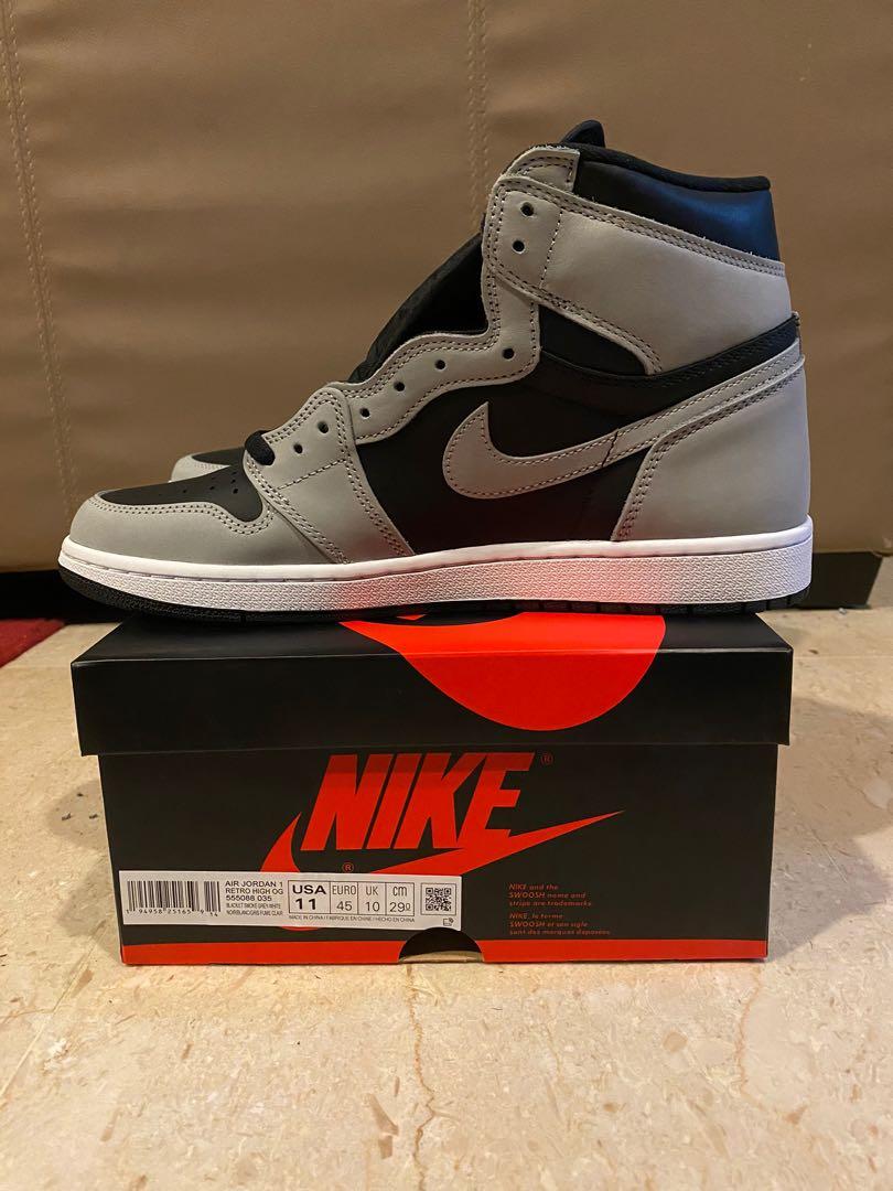Air Jordan 1 High Shadow 2.0, Men's Fashion, Footwear, Sneakers on ...