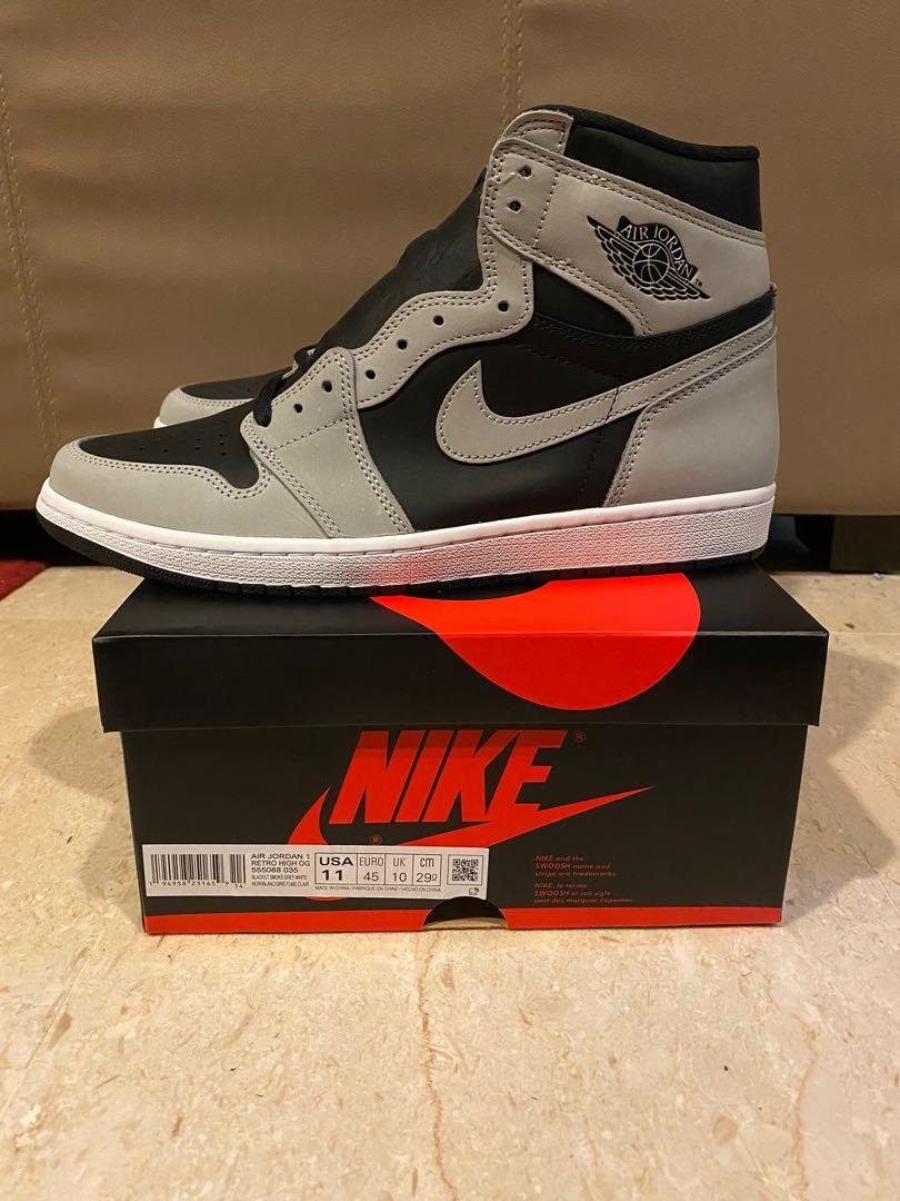 Air Jordan 1 High Shadow 2.0, Men's Fashion, Footwear, Sneakers on ...