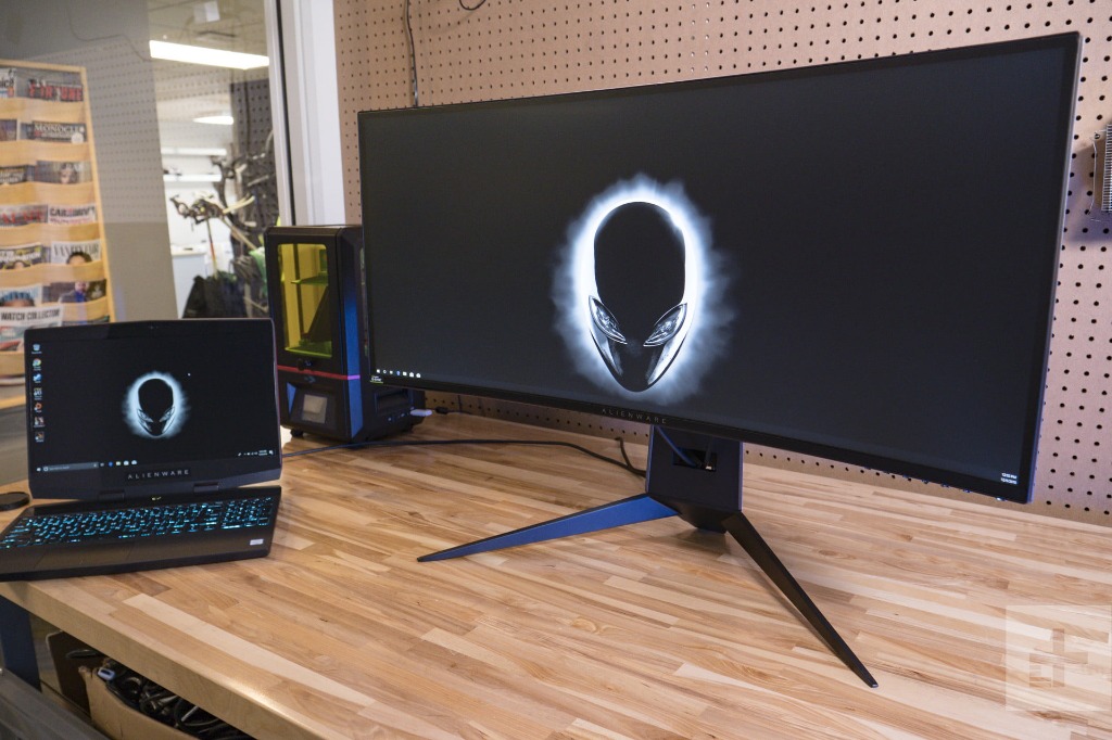 Alienware AW3418DW Gaming Monitor, Computers & Tech, Parts ...