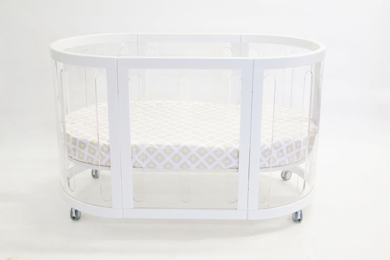 Babyhood Kaylula Sova Cot Clear, Babies & Kids, Baby Nursery & Kids ...