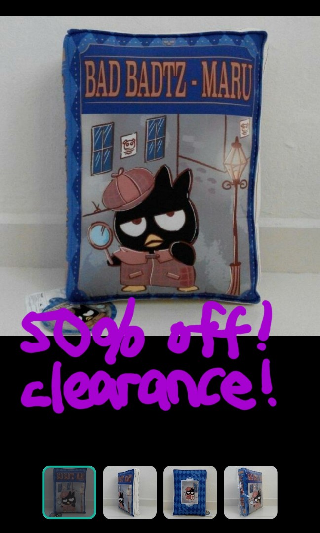 Bad Badtz-Maru , Hana-Maru, Pandaba & Pochi Cushion, Cushion seat, Fan ...