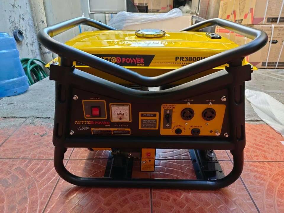 BRAND NEW NITTOO POWER GASOLINE GENERATOR PR3800D/PR3800V, Commercial ...