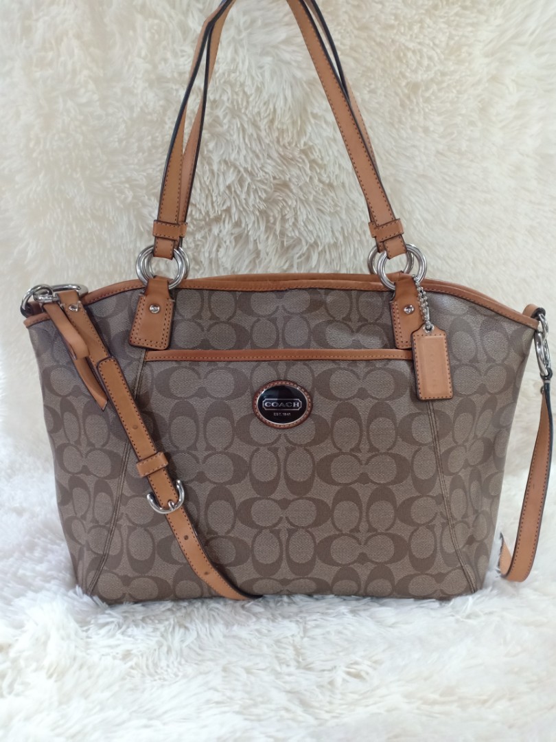 Coach two way, Luxury, Bags & Wallets on Carousell