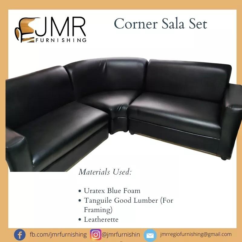 Corner Sala Set, Furniture & Home Living, Furniture, Sofas on Carousell