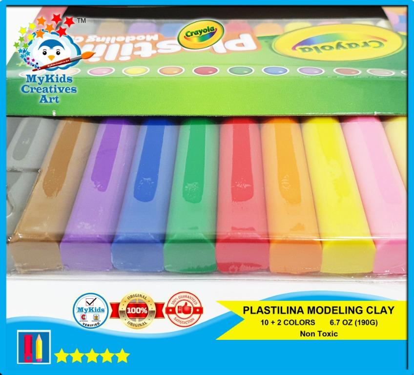 CRAYOLA PLASTILINA MODELING CLAY (NON TOXIC), Hobbies & Toys ...