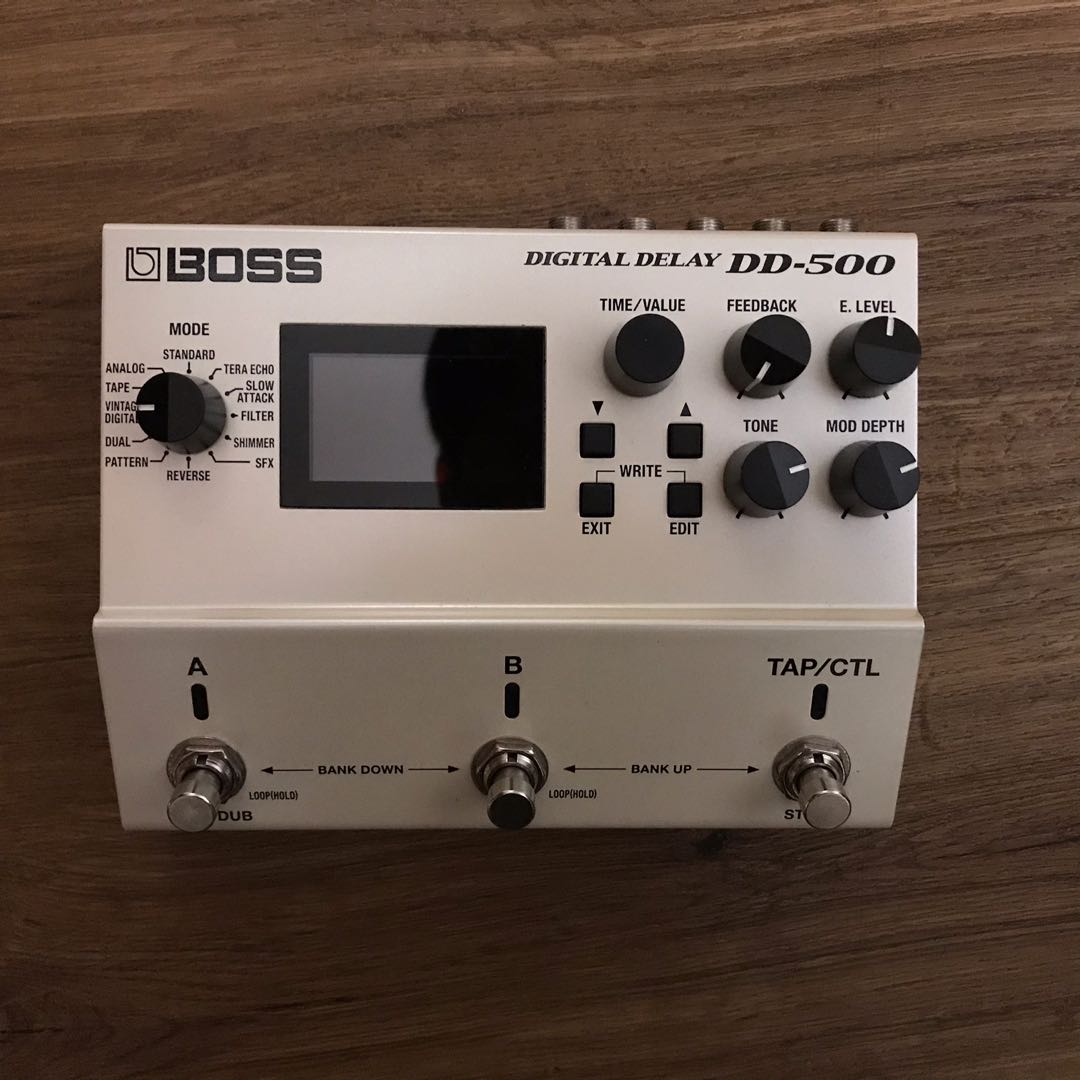 DD500 DD-500 Boss Digital Delay Pedal, Hobbies & Toys, Music & Media ...