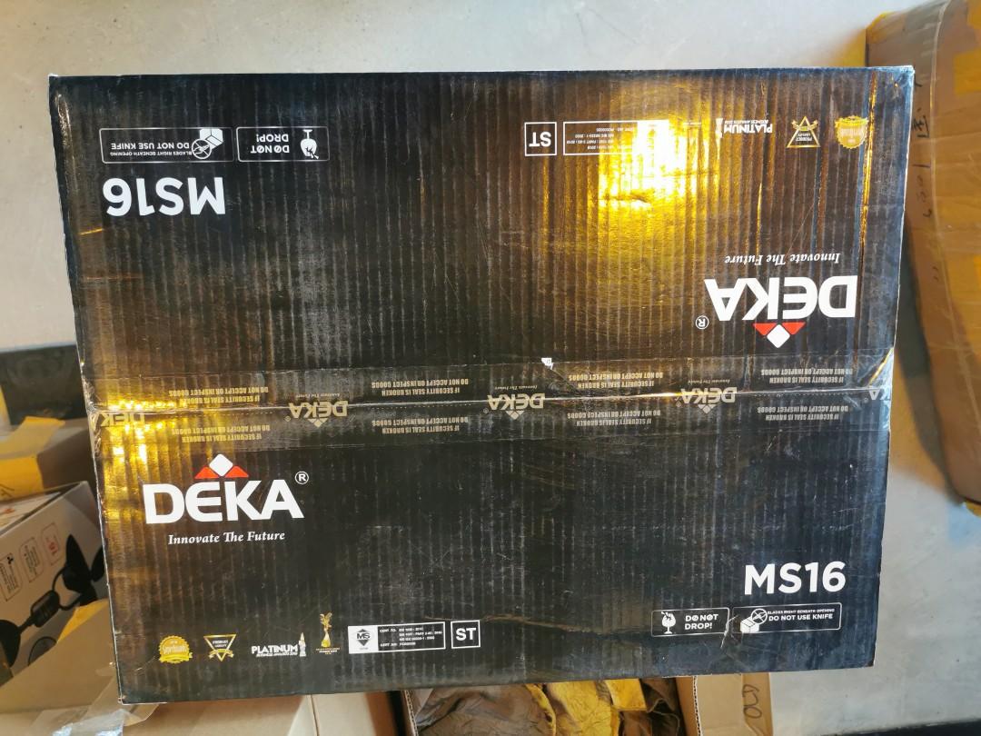DEKA MS16 Fan Black, Furniture & Home Living, Lighting & Fans, Fans on ...