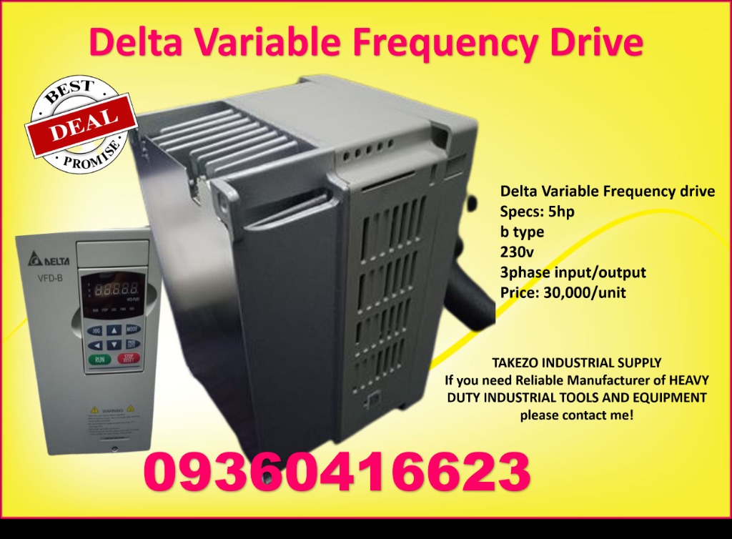 Delta Variable Frequency Drive, Commercial & Industrial, Construction ...