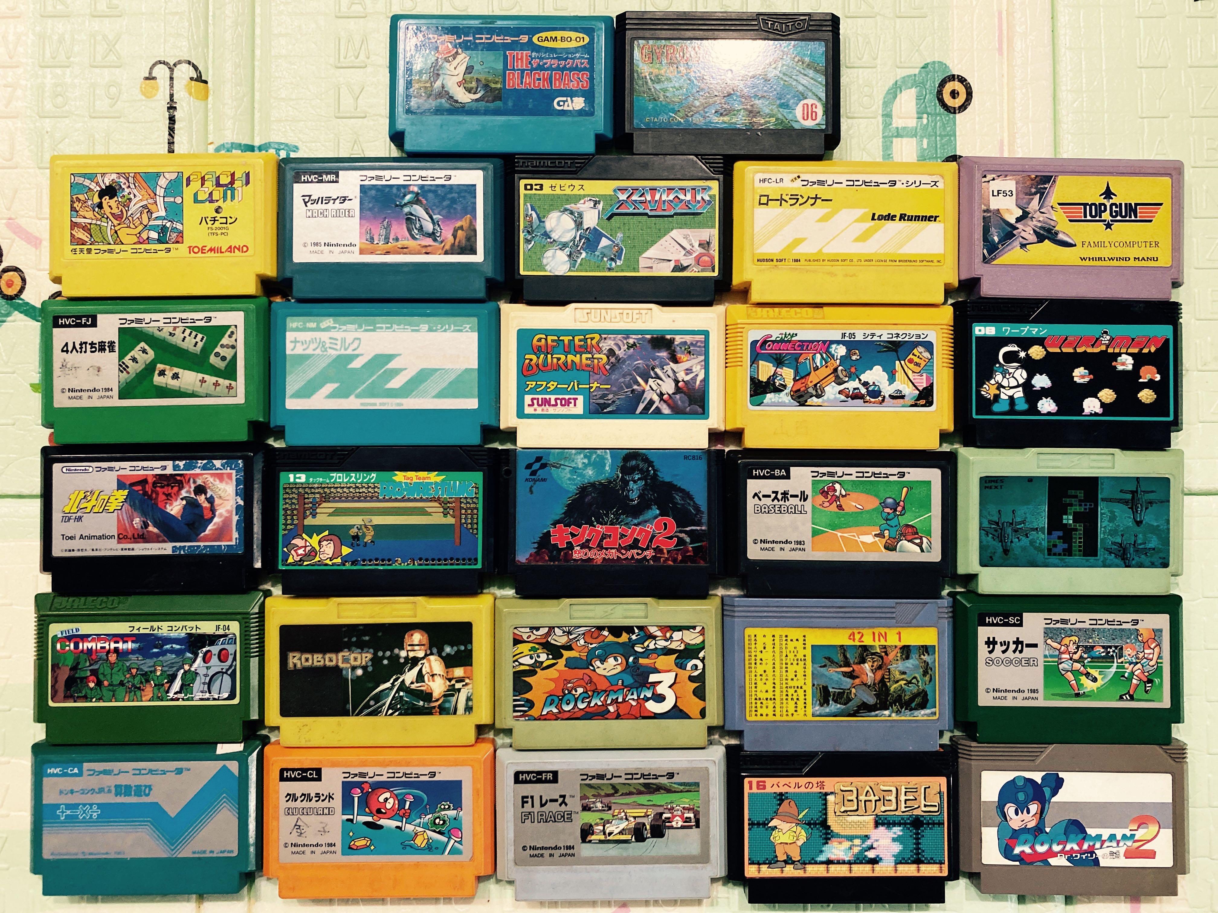 Famicom Games, Video Gaming, Video Games, Nintendo on Carousell