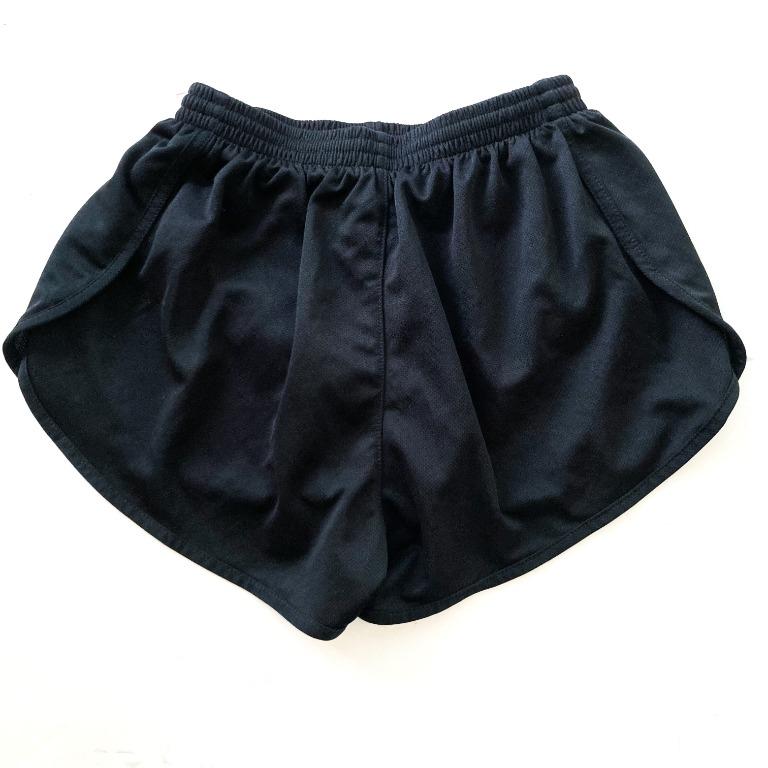 FBT Black Curve Cut Running Shorts L, Men's Fashion, Activewear on ...