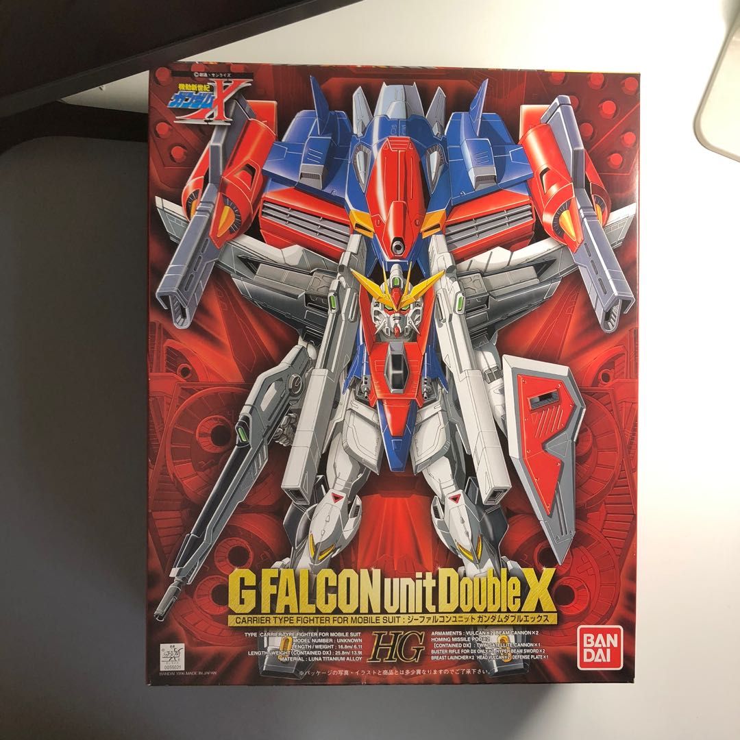 G Falcon unit Double X HG Gundam With free stuff, Hobbies & Toys, Toys ...