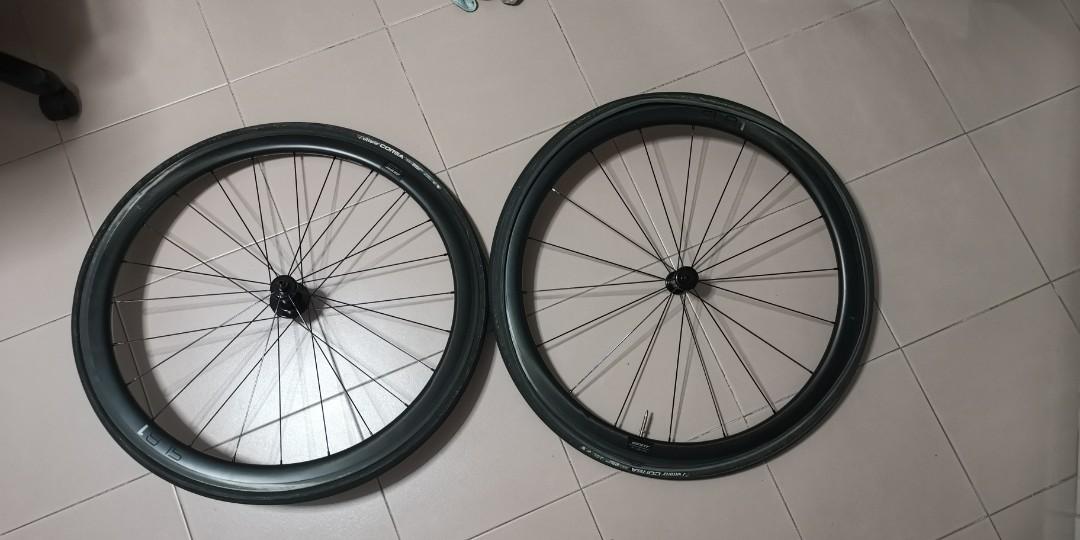 Giant SLR 1 42mm Rim brake wheels, Sports Equipment, Bicycles & Parts ...