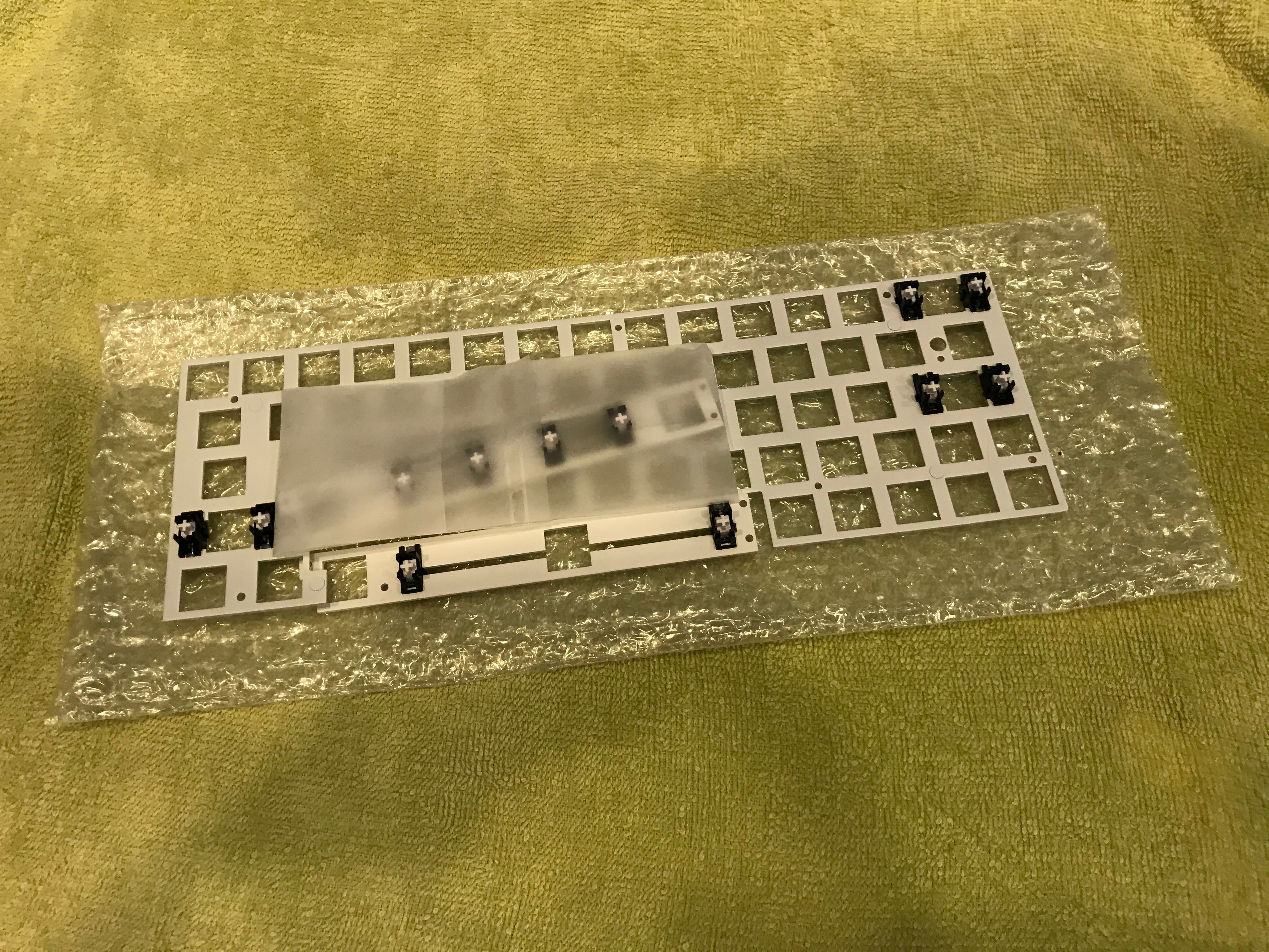 Gk64 aluminium plate, Computers & Tech, Parts & Accessories, Computer ...